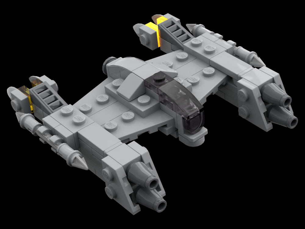 LEGO MOC Rogue-Class Magnaguard Starfighter V2 - 1:144 Scale - Mini by ...