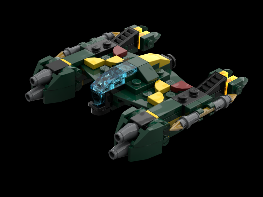 LEGO MOC Rogue-Class Magnaguard Starfighter V2 - 1:144 Scale - Mini by ...