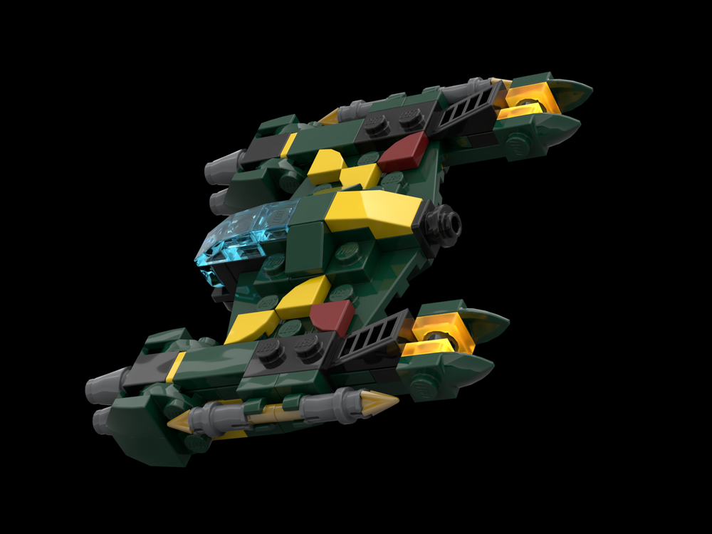 LEGO MOC Rogue-Class Magnaguard Starfighter V2 - 1:144 Scale - Mini by ...