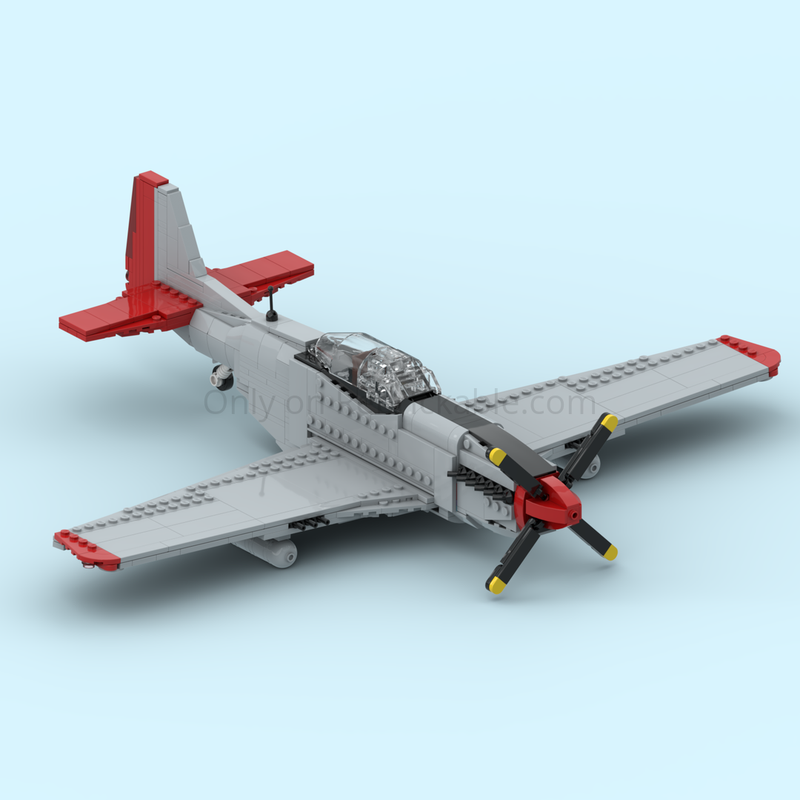 LEGO MOC P-51D Mustang by BespokeLegoDesigns | Rebrickable - Build with ...