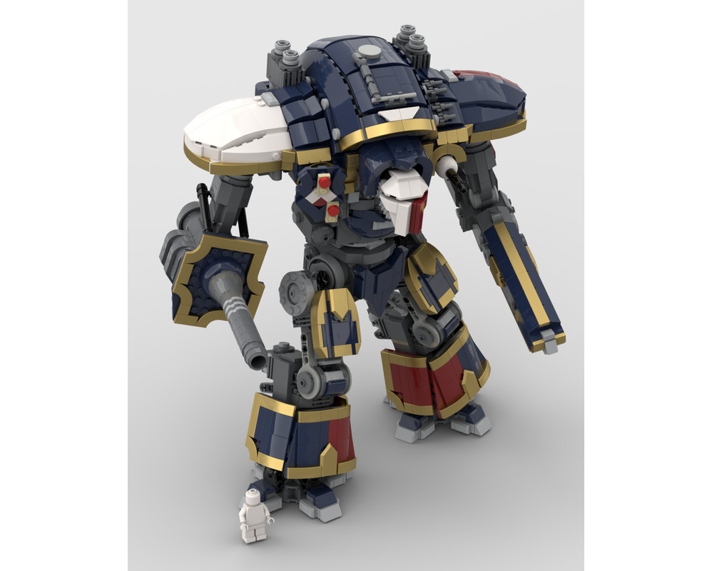 LEGO MOC-227563 Imperial Knight Questoris by DWbuild | Rebrickable ...