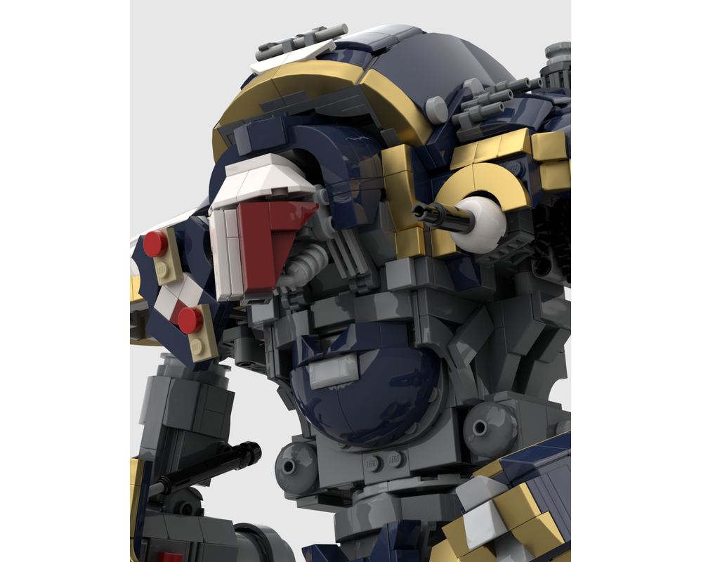 LEGO MOC Imperial Knight Questoris by DWbuild | Rebrickable - Build ...