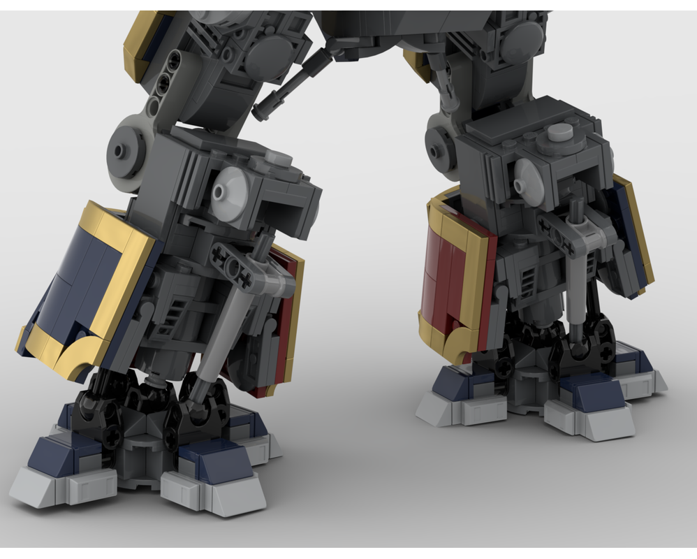 LEGO MOC Imperial Knight Questoris by DWbuild | Rebrickable - Build ...