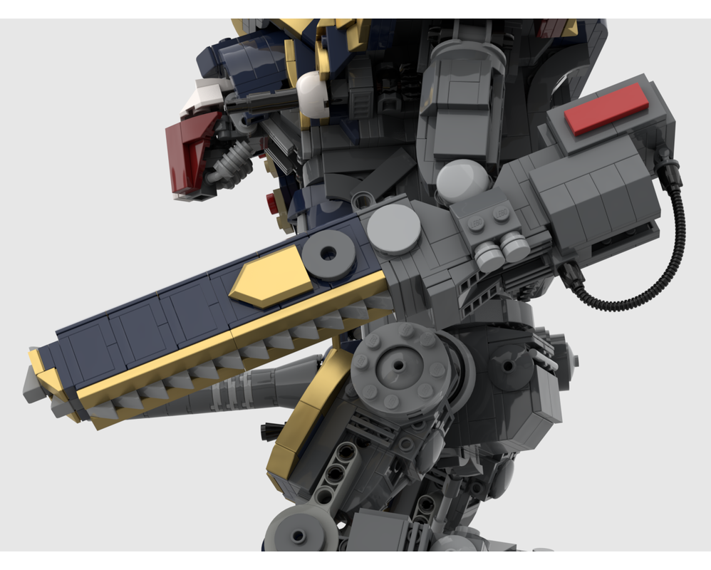 LEGO MOC-227563 Imperial Knight Questoris by DWbuild | Rebrickable ...