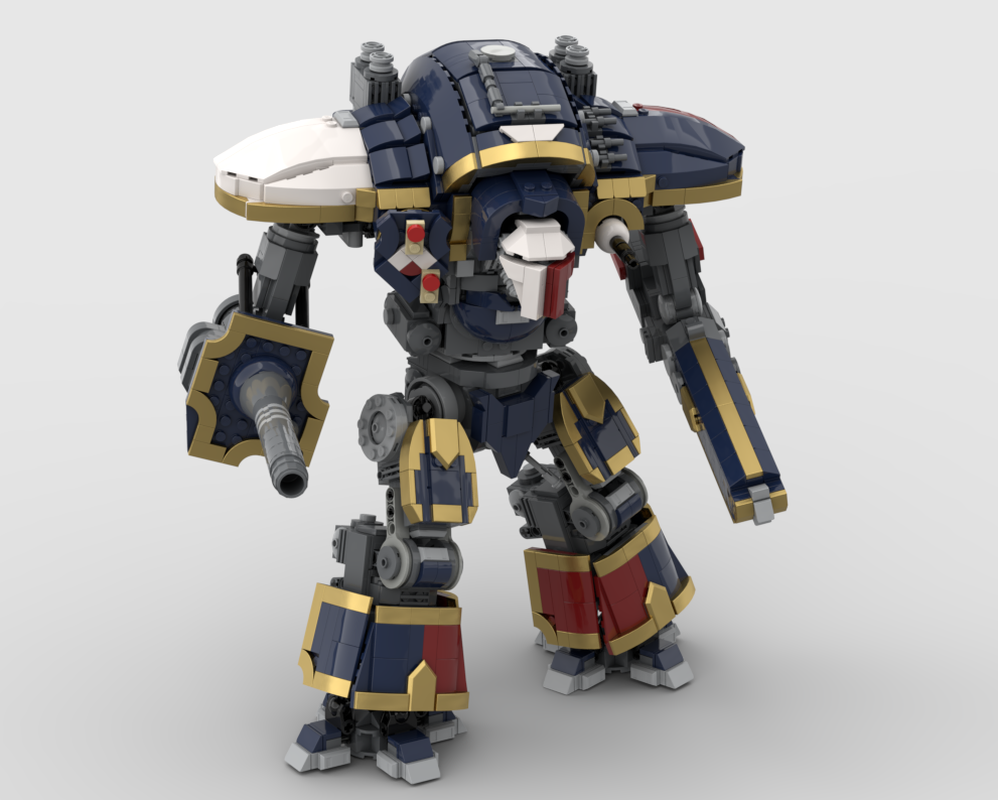 LEGO MOC Imperial Knight Questoris by DWbuild | Rebrickable - Build ...
