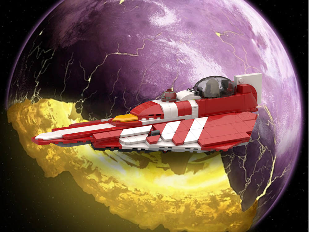 LEGO MOC Adi Gallia's Delta-7B Aethersprite-class Starfighter by ...