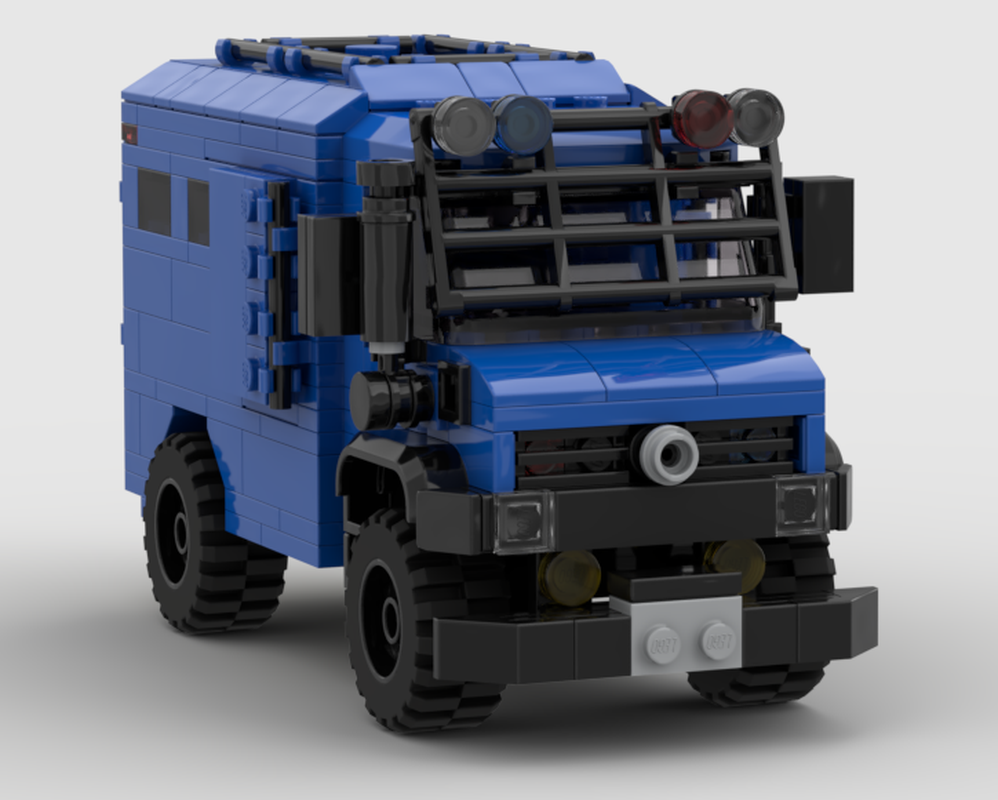 LEGO MOC UniMog Riot Van by reggieranger | Rebrickable - Build with LEGO