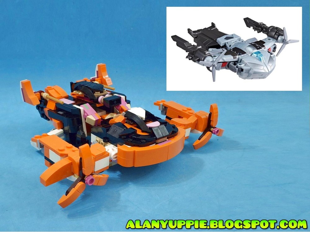 LEGO MOC-227586 Megatron (Transformers Earthspark) using set 31129 by ...