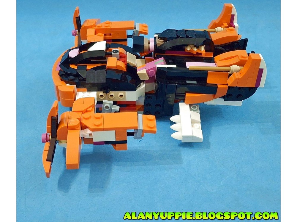 LEGO MOC-227586 Megatron (Transformers Earthspark) using set 31129 by ...