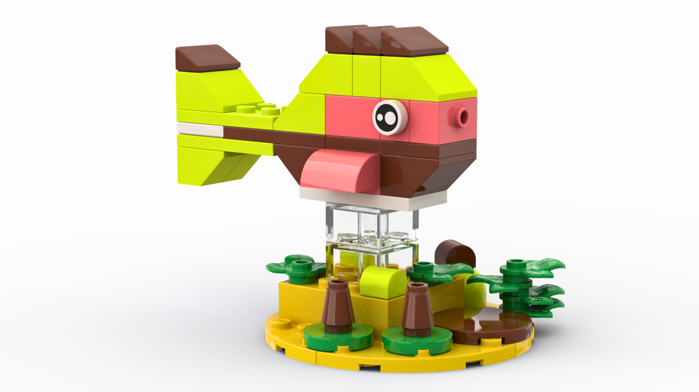 LEGO MOC 11039 Fish by Lenarex | Rebrickable - Build with LEGO
