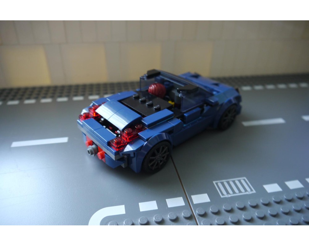 LEGO MOC Ford Streetka with working foldable roof (76920 alt) by mdati ...