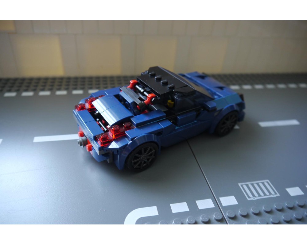 LEGO MOC Ford Streetka with working foldable roof (76920 alt) by mdati ...