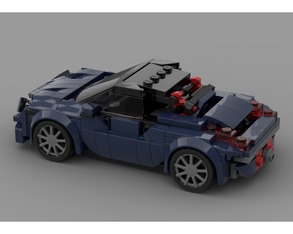 LEGO MOC Ford Streetka with working foldable roof (76920 alt) by mdati ...