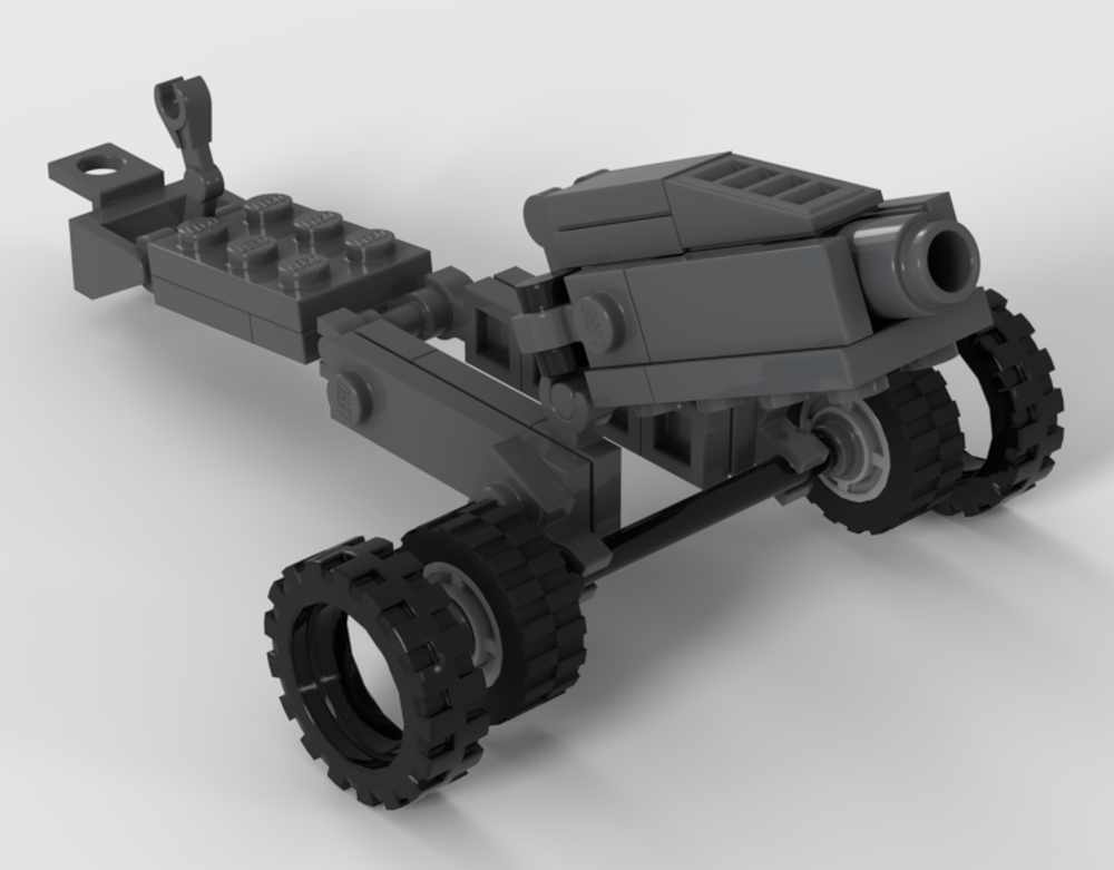 LEGO MOC WWII American M1A1 75mm Pack Howitzer by ETblast000 ...