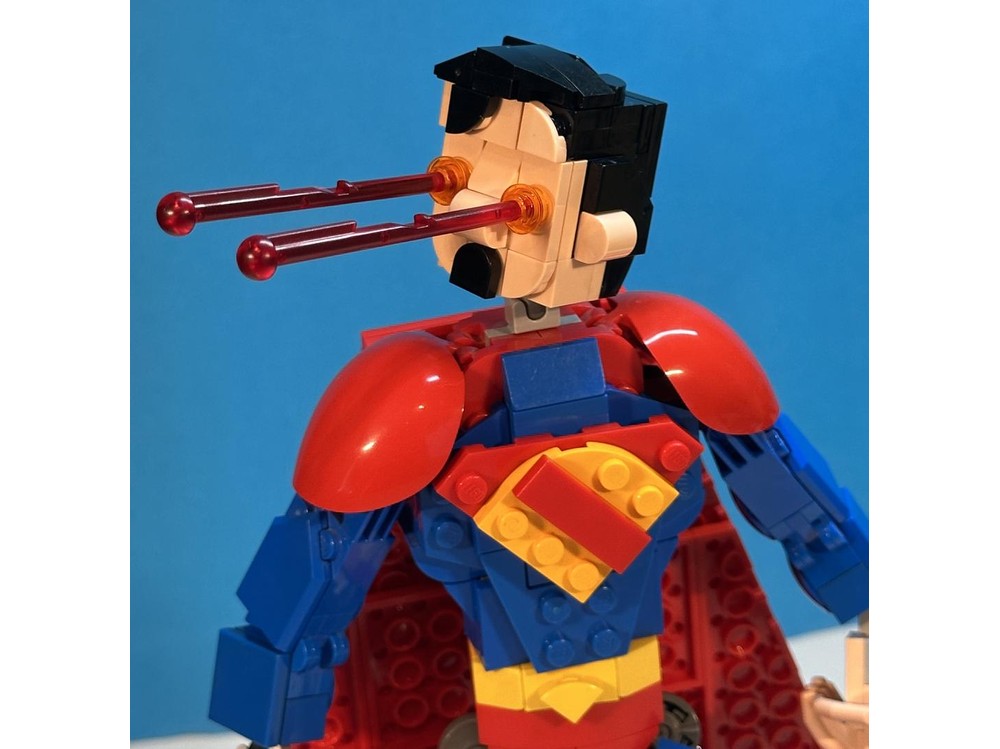 LEGO MOC MOD - Super Man Buildable Figure by brickpatch | Rebrickable ...