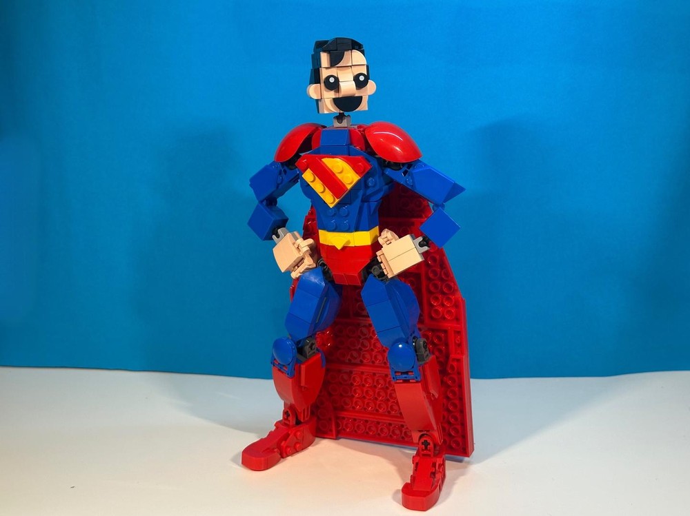 LEGO MOC-227627 MOD - Super Man Buildable Figure by brickpatch ...