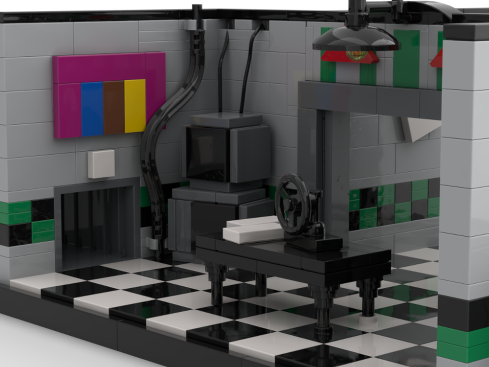 LEGO MOC-227633 Five Nights at Freddy's 2 Office FNAF by CanonBricks ...