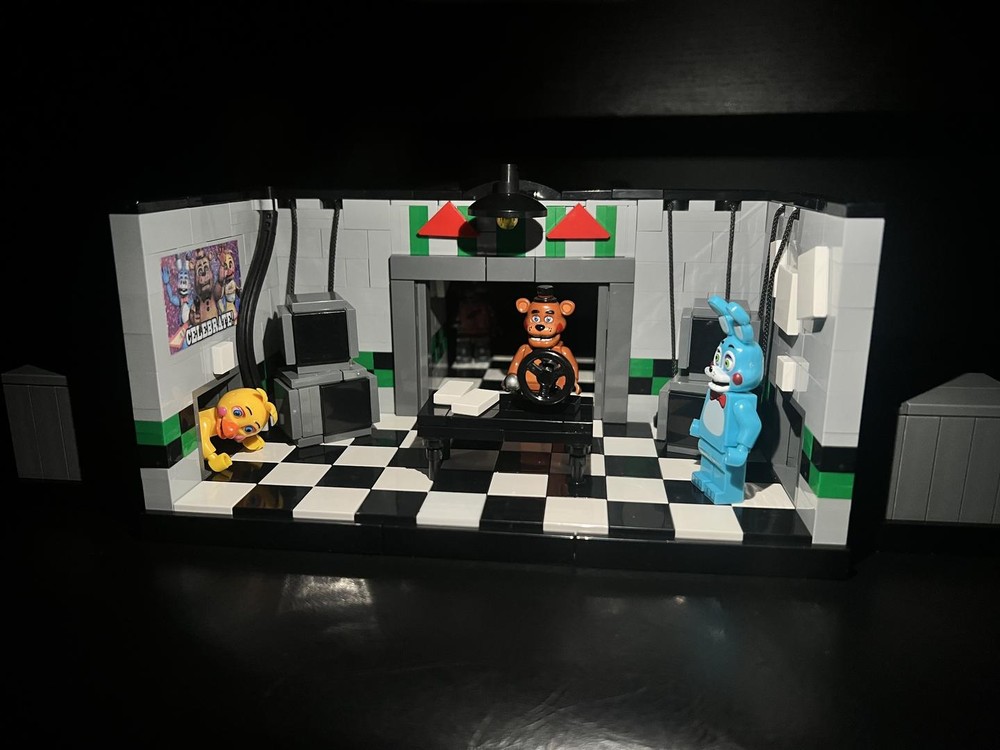 Lego Moc 227633 Five Nights At Freddy S 2 Office Fnaf By Canonbricks