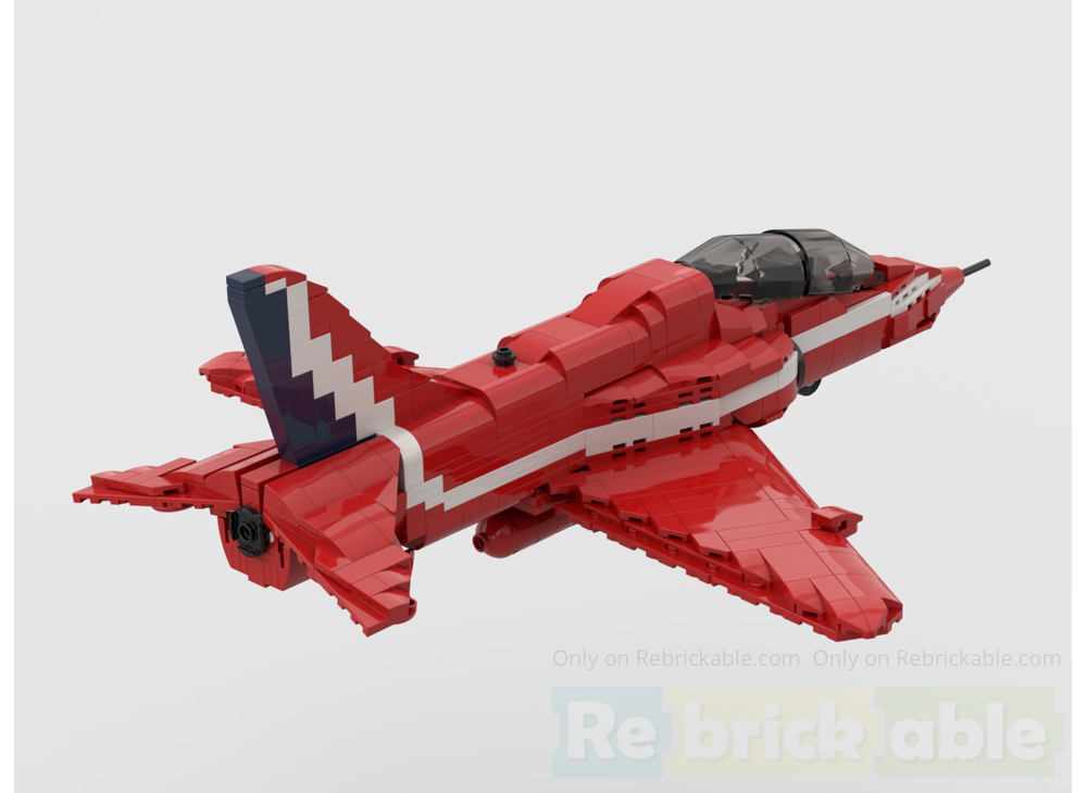 LEGO MOC-227644 Hawk T1 "Red Arrows" by Frinke | Rebrickable - Build ...