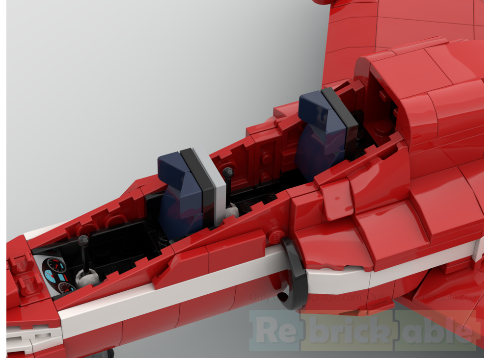 LEGO MOC-227644 Hawk T1 "Red Arrows" by Frinke | Rebrickable - Build ...
