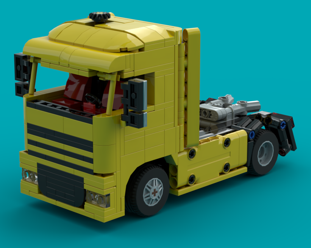 LEGO MOC DAF XF 105 by BoomBrick | Rebrickable - Build with LEGO