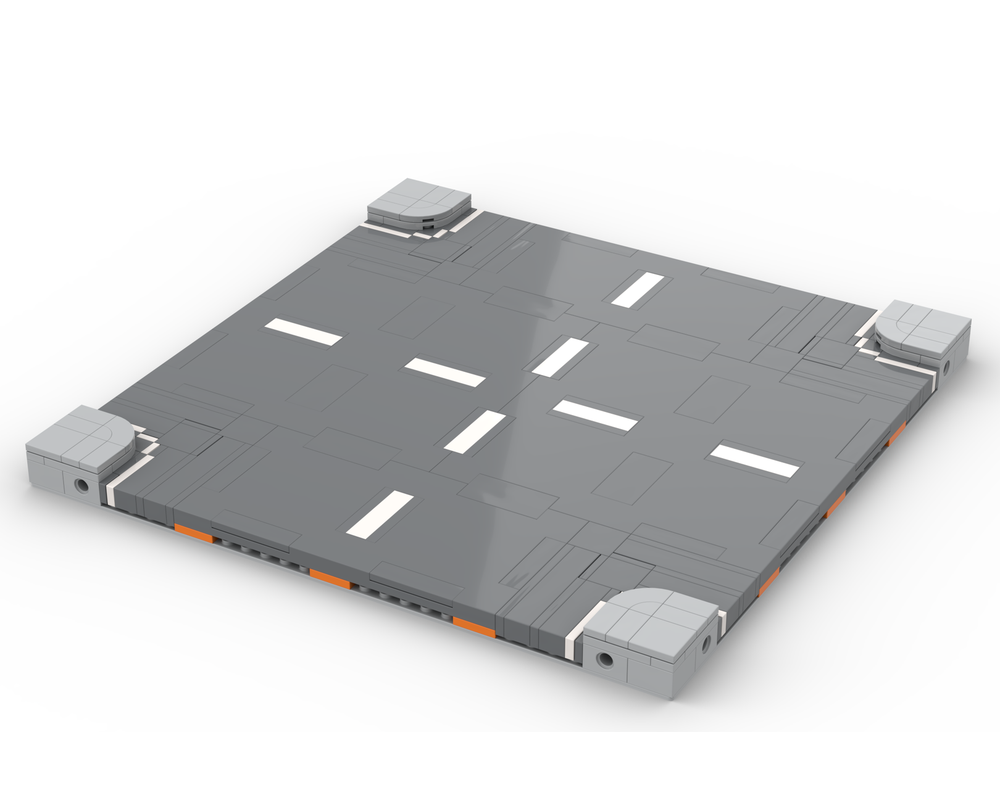 LEGO MOC-227654 MILS-Compatible LEGO Road System – Modular City Street ...