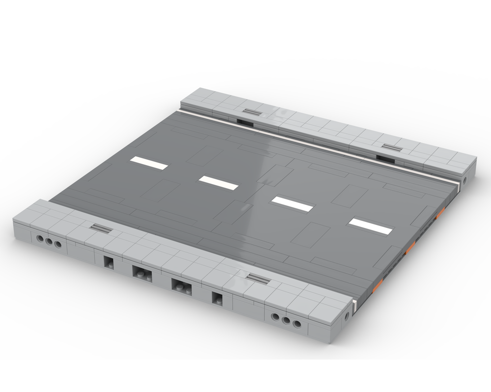 LEGO MOC-227654 MILS-Compatible LEGO Road System – Modular City Street ...