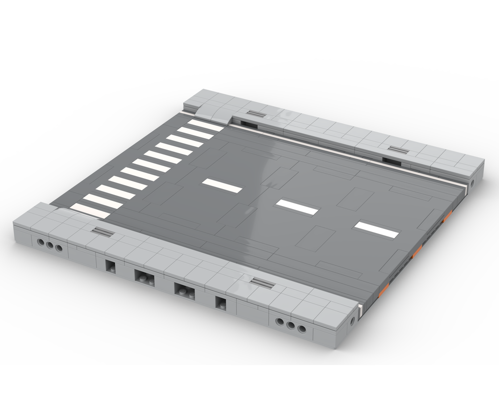LEGO MOC-227654 MILS-Compatible LEGO Road System – Modular City Street ...
