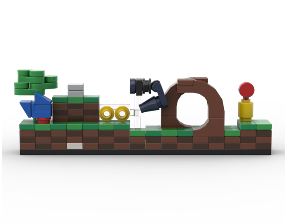 LEGO MOC-227657 Sonic Micro Level-Green Hill 1 by Heyden | Rebrickable ...