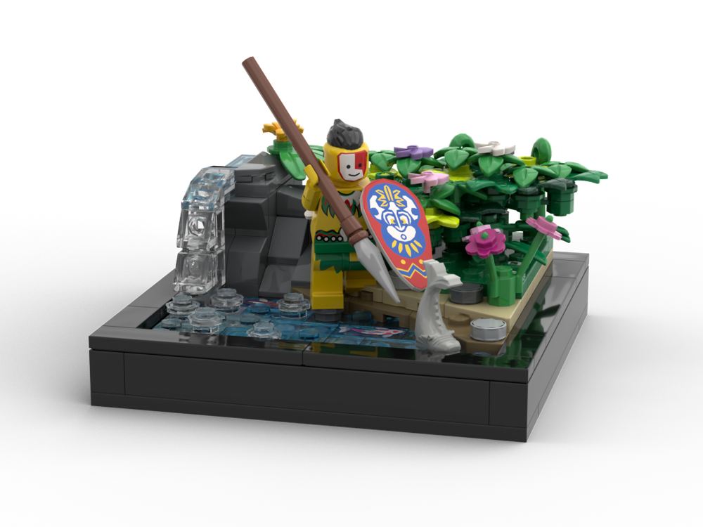 LEGO MOC Little river corner by JollyRogers8441 | Rebrickable - Build ...