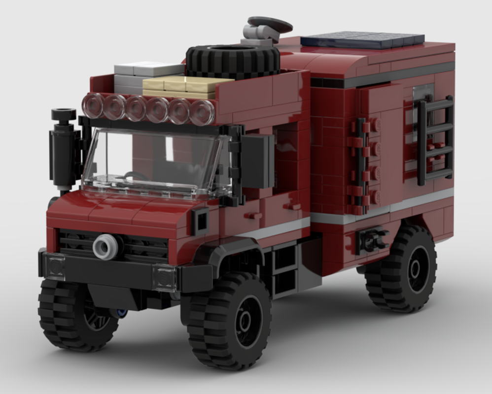 LEGO MOC Deluxe UniMog Dual Cab Camper by reggieranger | Rebrickable ...
