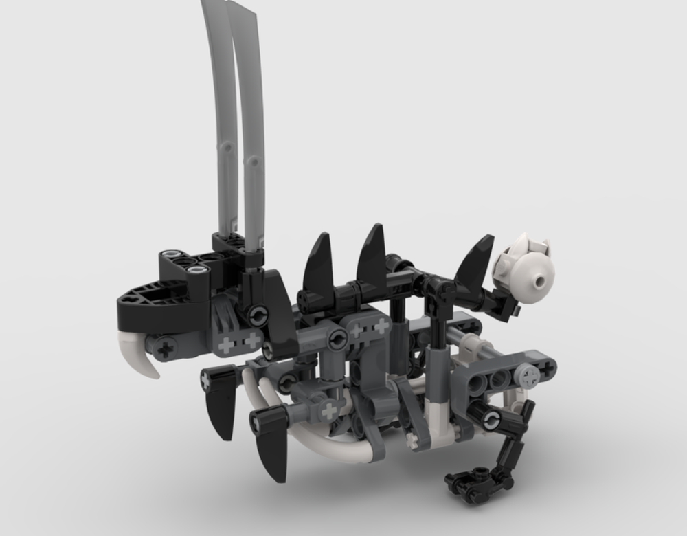 LEGO MOC Skeletal Rabbit by SVC | Rebrickable - Build with LEGO