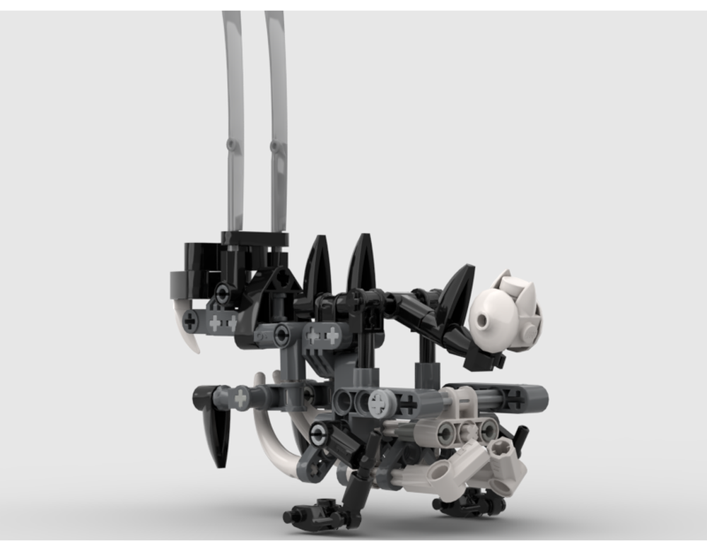 LEGO MOC Skeletal Rabbit by SVC | Rebrickable - Build with LEGO