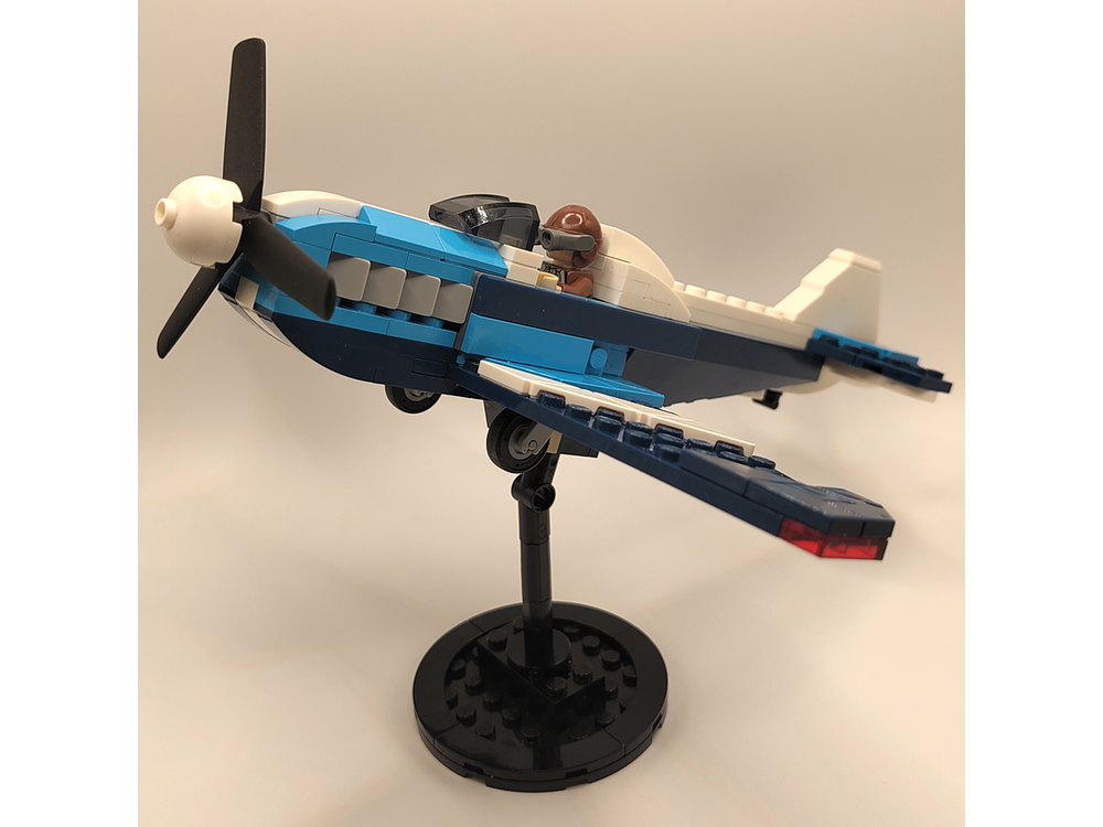 LEGO MOC-227695 31160 Race Plane with Minifigure Cockpit by Dafeld ...