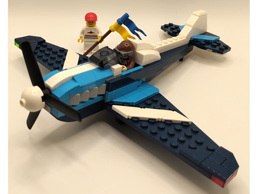 LEGO MOC-227695 31160 Race Plane with Minifigure Cockpit by Dafeld ...