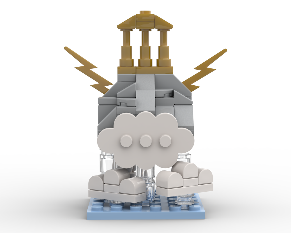 LEGO MOC Mount Olympus Micro Build by Check_out_my_bricks | Rebrickable ...