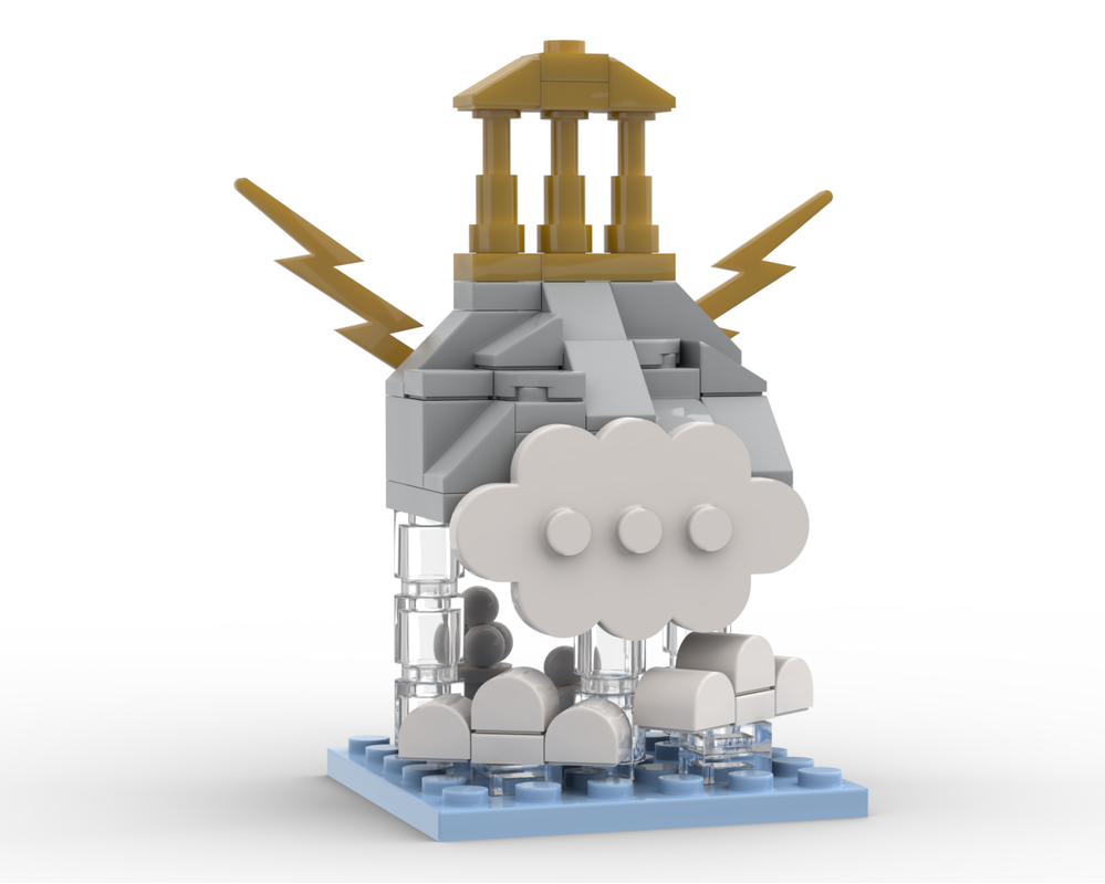 LEGO MOC Mount Olympus Micro Build by Check_out_my_bricks | Rebrickable ...