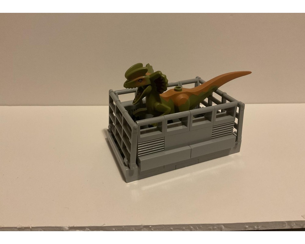 LEGO MOC Dilophosaurus Transport Cage by BobWHObuildsLego | Rebrickable ...