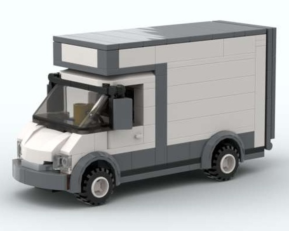 LEGO MOC Moving Truck (MOC) by WAI Bricks | Rebrickable - Build with LEGO
