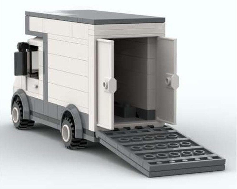 LEGO MOC Moving Truck (MOC) by WAI Bricks | Rebrickable - Build with LEGO
