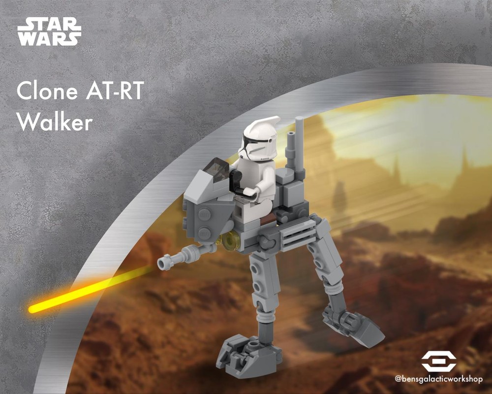 LEGO MOC Clone AT-RT Walker by Bensgalacticworkshop | Rebrickable ...