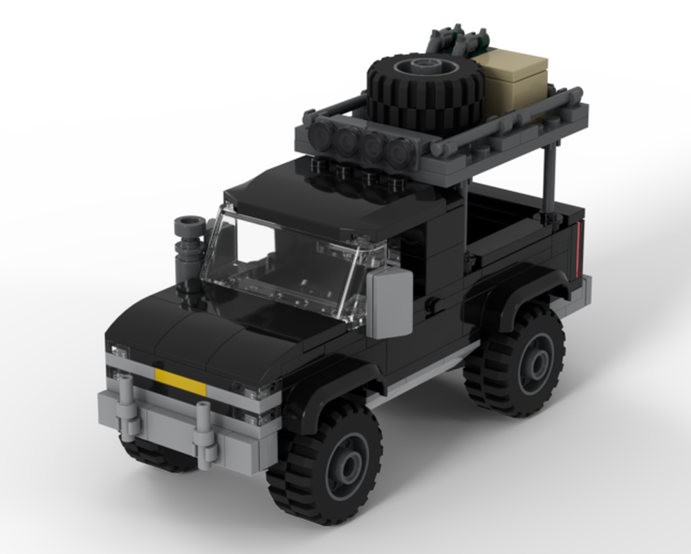 LEGO MOC snowrunner pickup by SMEDISON | Rebrickable - Build with LEGO