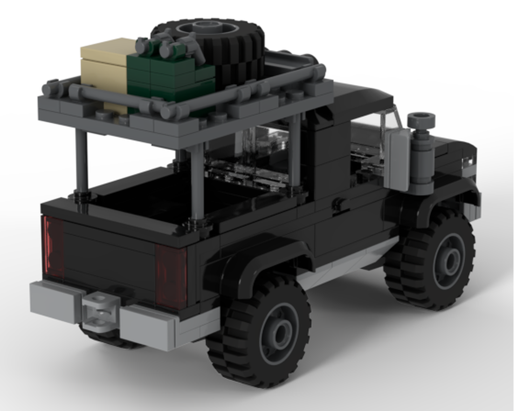 LEGO MOC snowrunner pickup by SMEDISON | Rebrickable - Build with LEGO