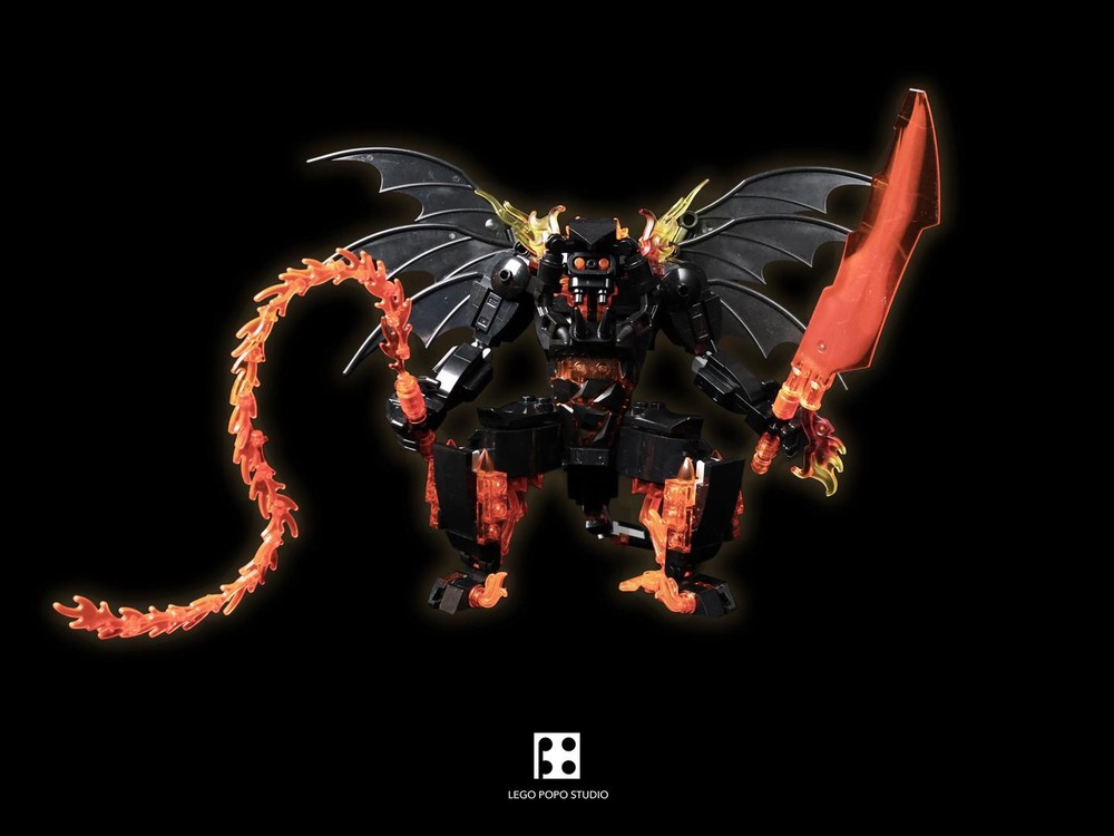 LEGO MOC-227723 Balrog of Middle Earth by lego_popo | Rebrickable ...