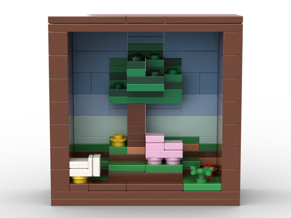 LEGO MOC Picture Frame - The Beginning by aure bricks | Rebrickable ...