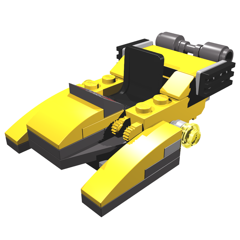 LEGO MOC 75172 Small hovercar by Berth | Rebrickable - Build with LEGO