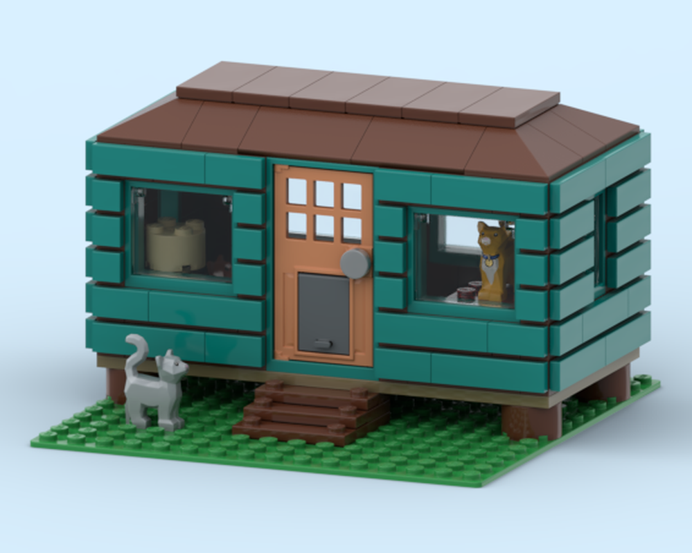 LEGO MOC-227756 Cat Lodge by WILD_BLUEY | Rebrickable - Build with LEGO