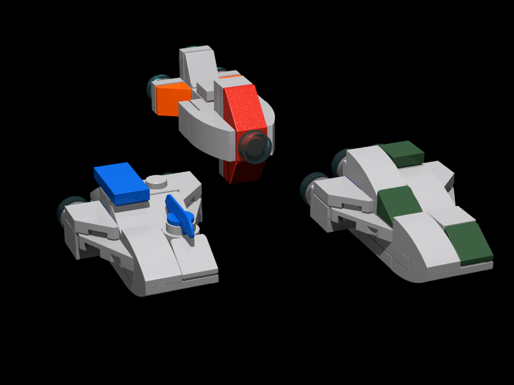 LEGO MOC Mini MC80 Star Cruisers: Home One and Liberty by MOCStar ...