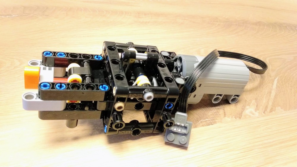 LEGO MOC Motorized 90° shifter by Didumos | Rebrickable - Build with LEGO