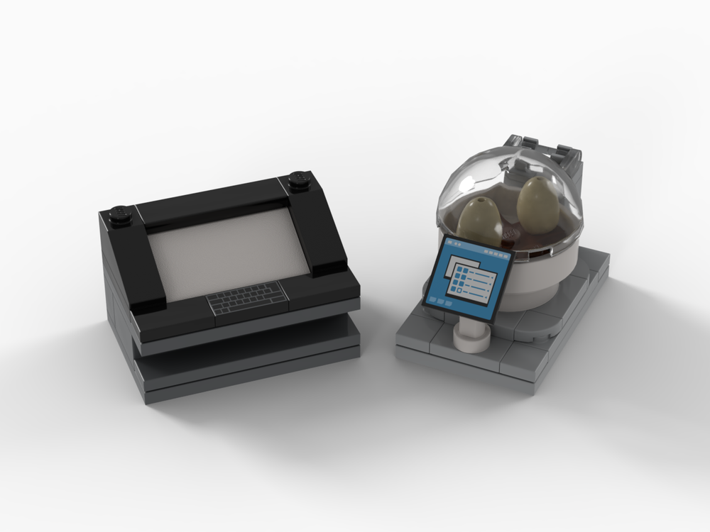 LEGO MOC Isla Nublar Lab Pack by legOtaku | Rebrickable - Build with LEGO